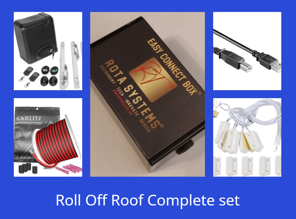 Roll Off Roof complete set – Skyroof Slide Systems